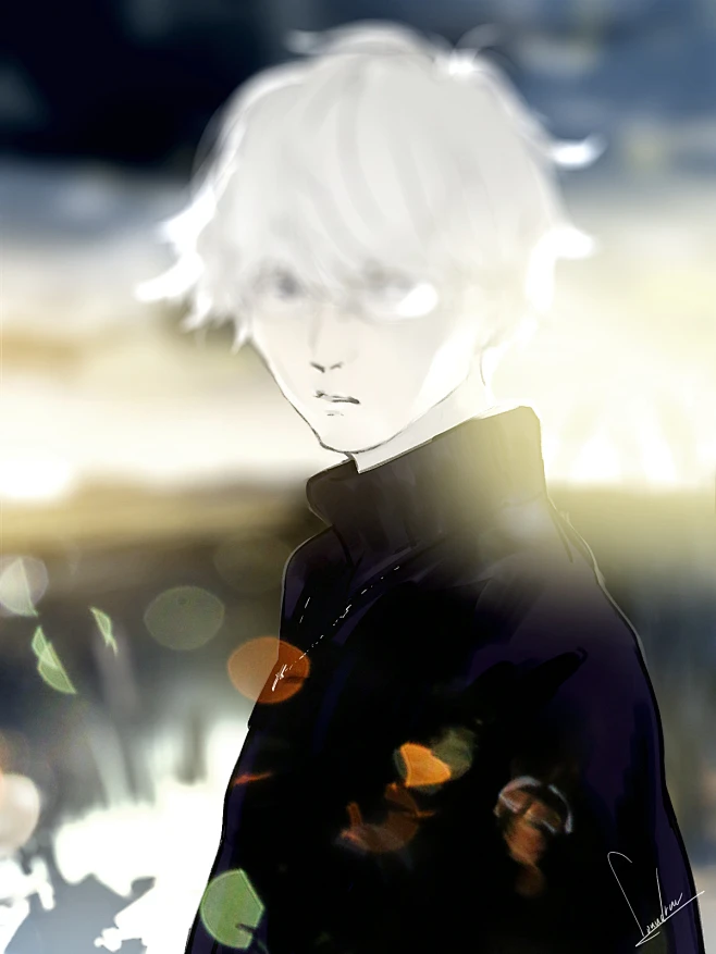 「NEW WORLD」/「loundraw」[pixiv]-花瓣网