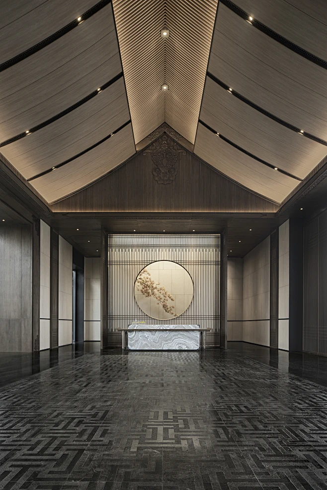 深圳盘石设计 长沙建发和玺售楼处-花瓣网