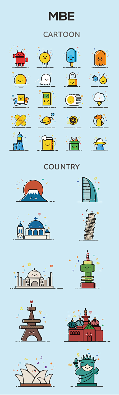 MBE-花瓣网|陪你做生活的设计师 | mbe插画