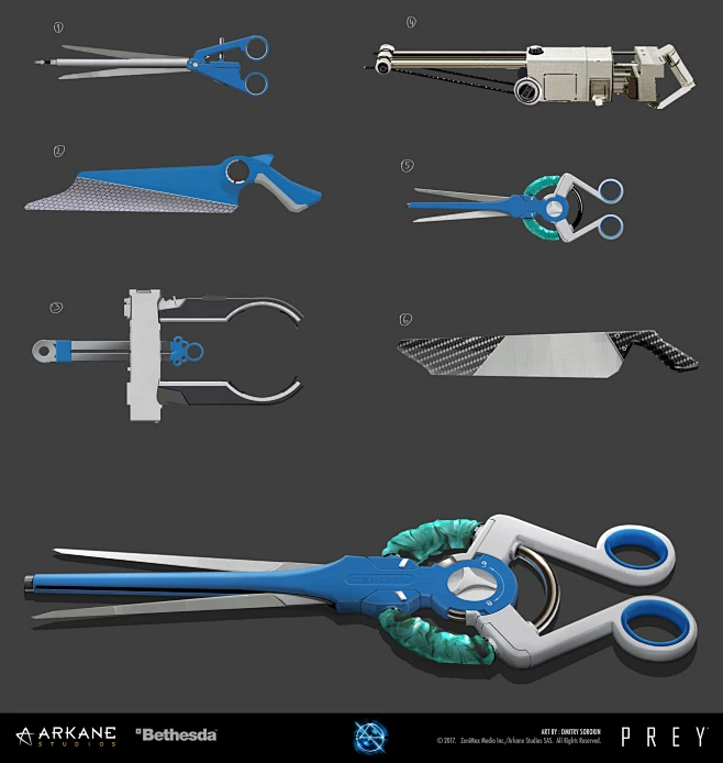 PREY - Medical Props, Dmitry Sorokin : Artwork for Prey game by Arkane ...