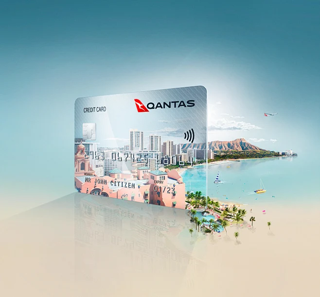 card credit qantas surreal Travel-花瓣网