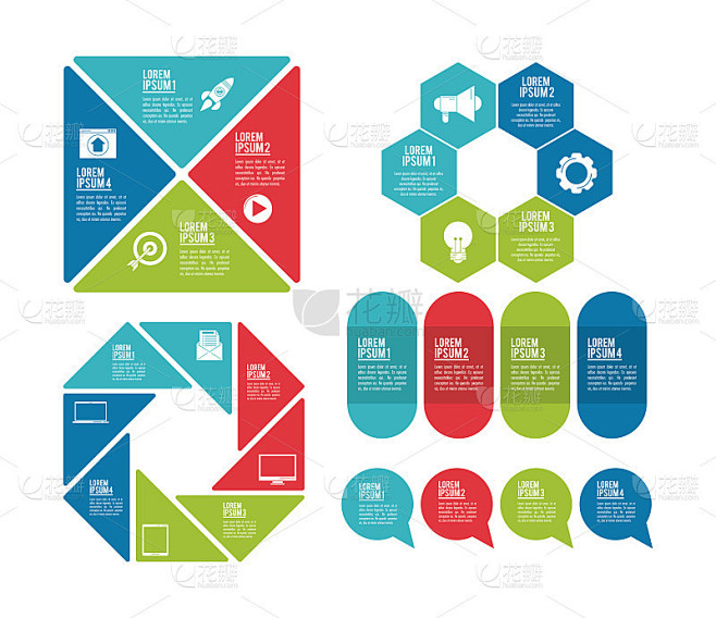 infographic styles and organization