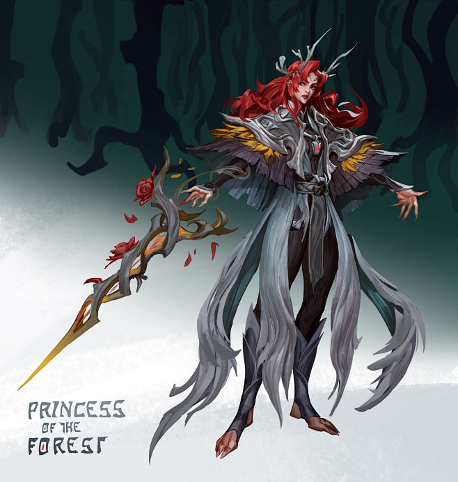 Princess Of The Forest图片_欧美风格图片素材-花瓣网