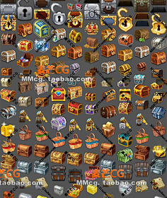 宝箱-花瓣网|陪你做生活的设计师 | I 图标 透明 PNG素材-淘宝网