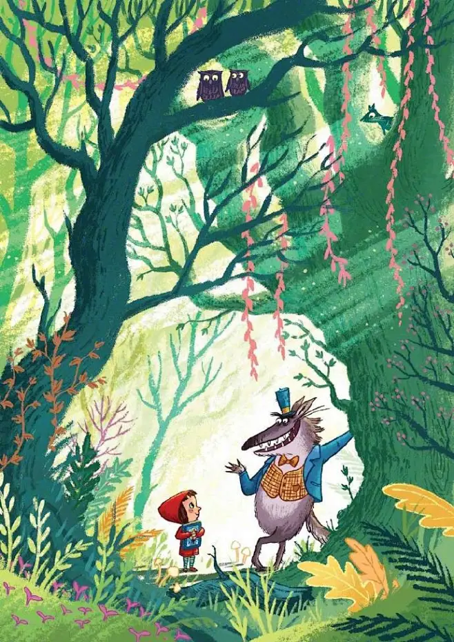 绘本画家Ben Mantle -花瓣网