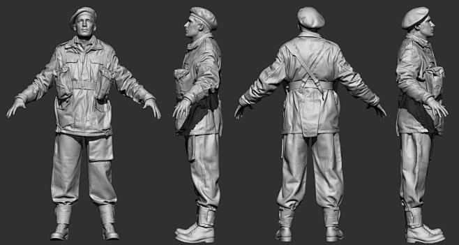 Digital Costumes "Days of War", James Busby : We were asked to capture ...