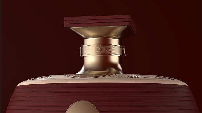 白酒包装设计｜珍珠红建厂70周年纪念酒