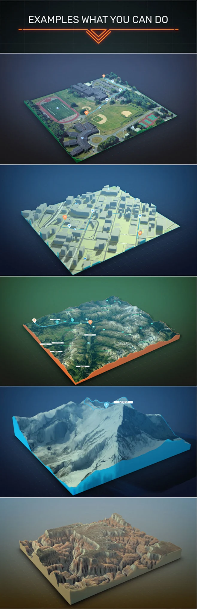 Terrain Builder AE脚本插件 创建三维地图地形地点路径展示动画-淘宝网-花瓣网