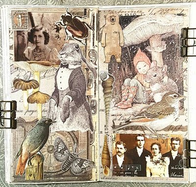 constance rose : art and life : mixed media . painting . collage . book ...