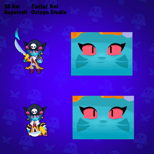 Brawl Stars 2d animation - Enchanted Woods-花瓣网