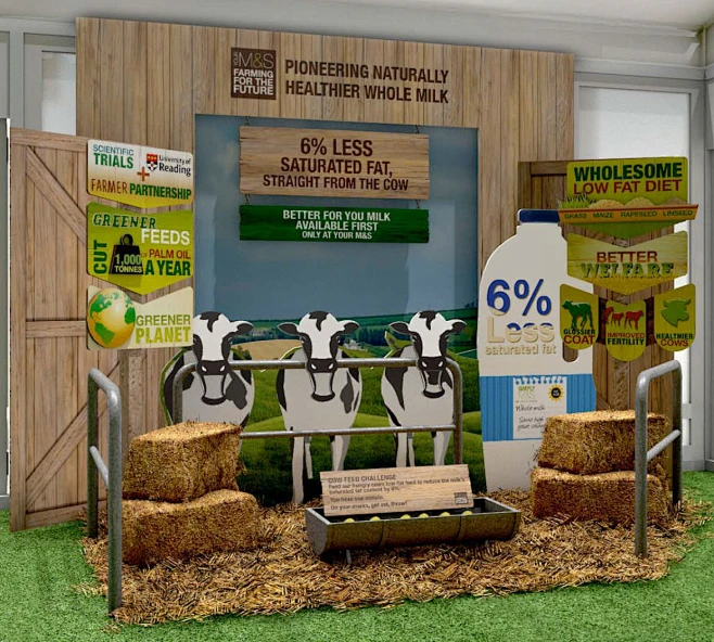 M&S Agricultural Show Stand : In an innovative way, we turned a ...