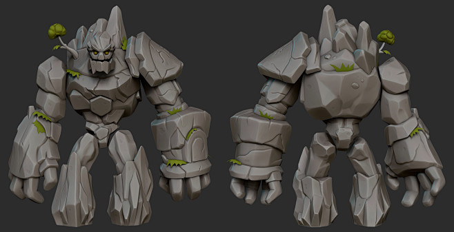 Golem, Ilya Prosvirov : Hey, made this fun golem . Concept made by ...