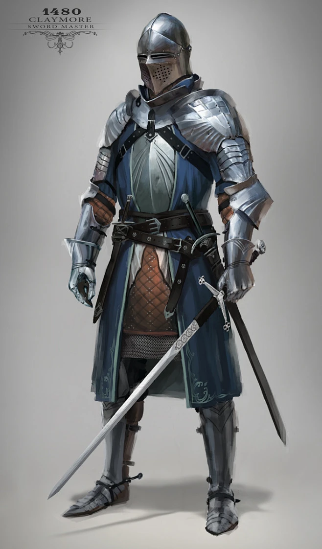 Knights, Max Yenin : Medieval knights collection. Personal project ...