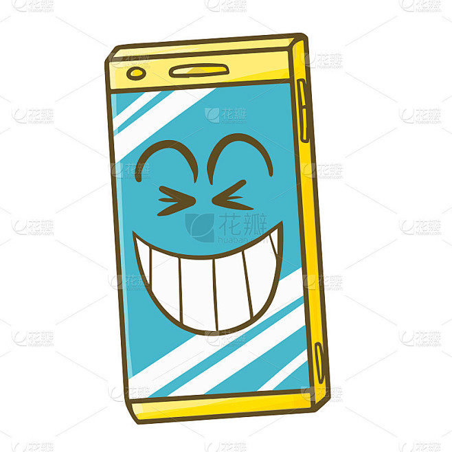 funny cellphone smiling