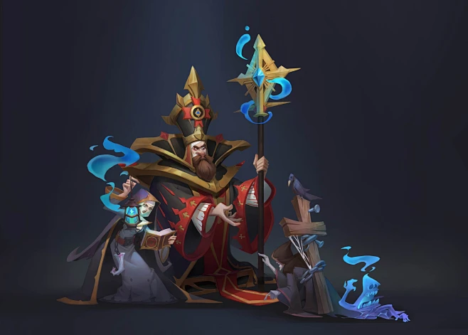 character desgin-花瓣网