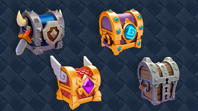 Chests, FIREBYTE GAMES : Chests we created for the mobile game Castle ...