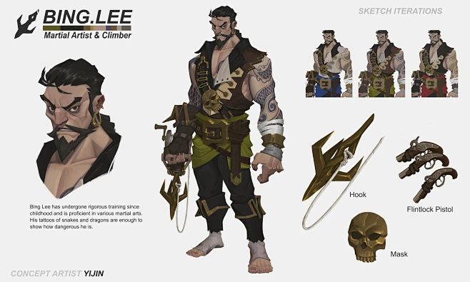 Bing Lee, JIN YI : 海盗会武术 Li Bing is proficient in martial arts and ...