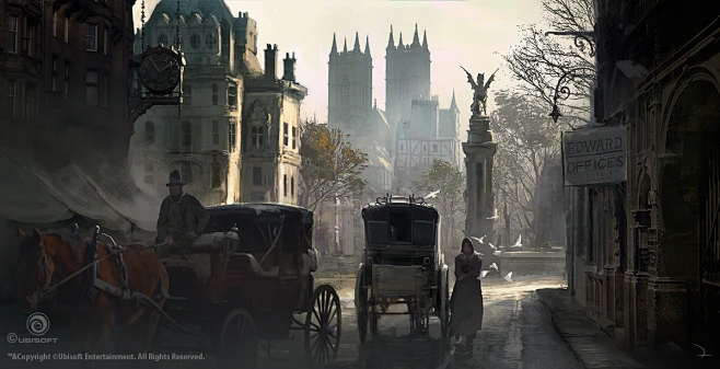 Assassin's Creed Syndicate Mood Artwork-花瓣网