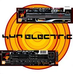 其中可能包括：an orange disc with the word hyr galactic on it and two other ...