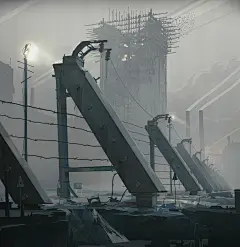 末日废墟插图图片大全-末日废墟插图高清好看的图片--花瓣草莓vivi的画板