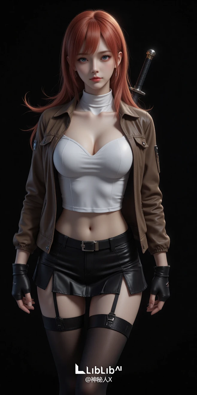 【爆火绝美CG女孩】CG龙珠仿人造人18号-LoRA-星燃AI-LiblibAI-花瓣网