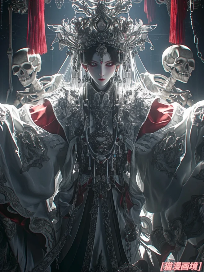 妖修·暗黑神话·白骨夫人 ️｜神怪传·系列 - 小红书-花瓣网