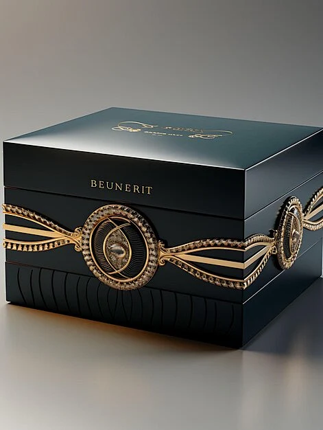 Creative of Luxurious Box Packaging Showcasing Elegance and So Elegant ...