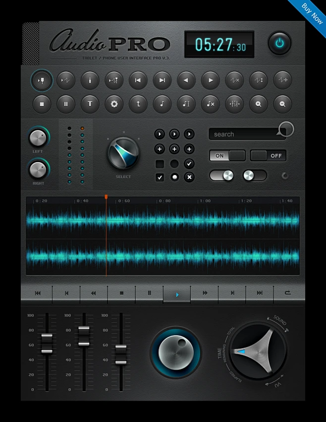 Tablet/Phone User Interface PRO Set V. 4.0-花瓣网
