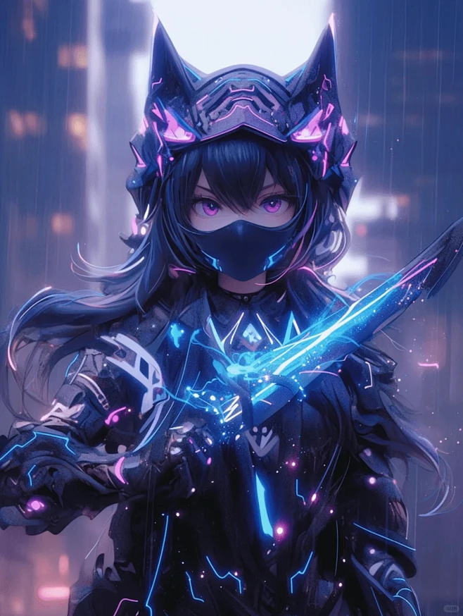 AI机甲少女vol-花瓣网