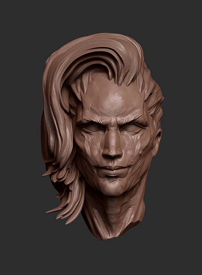 Sculpt October 2018 lunch break time EPISODE，匈牙利3D艺术家 Rudolf Béres 雕塑造型