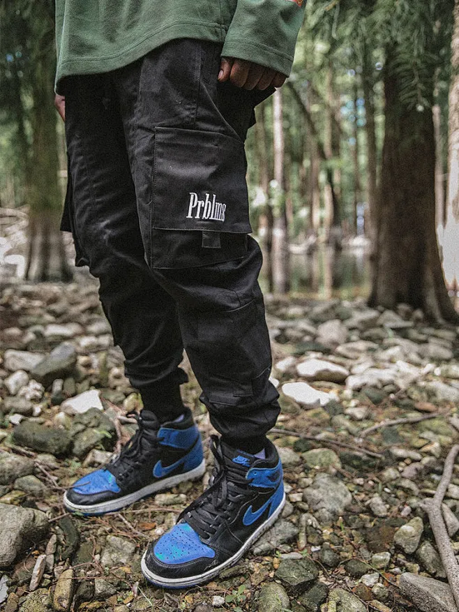 PRBLMS 19SS 机能多口袋束脚工装裤_PRBLMS休闲裤-YOHO!BUY 有货-花瓣网