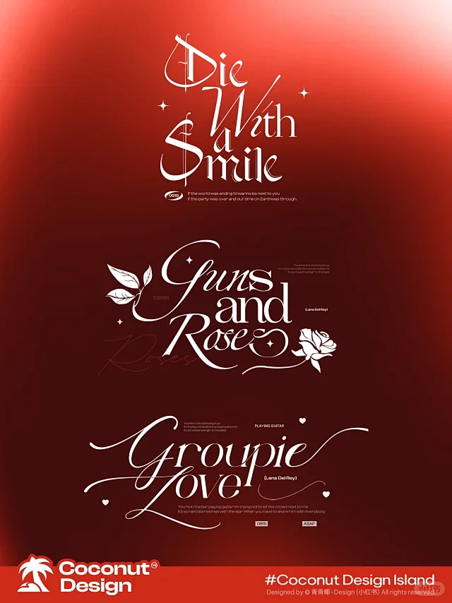 中英文标题排版 - 小红书搜索-花瓣网