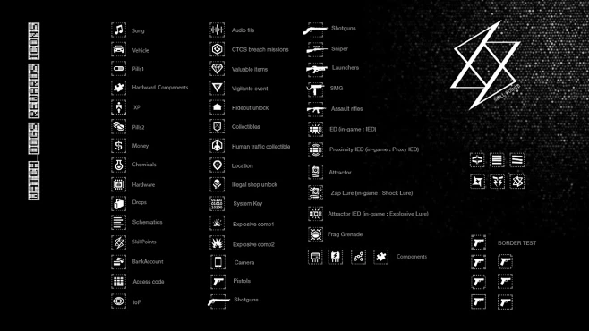 WATCH_DOGS UI/UX-花瓣网