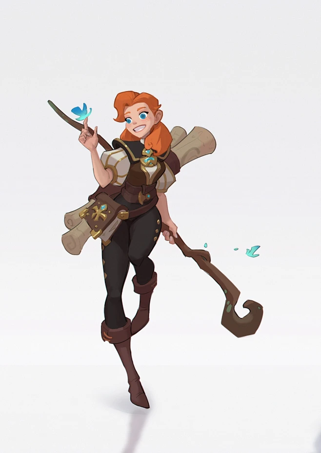 Mage Traveler, PENPEN GAO : The three lovely girl travellers are all mages. They live in ...