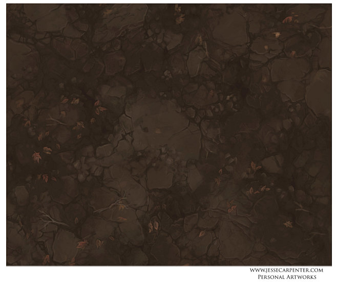 Hand Painted Terrain Textures, Jesse Carpenter : Hand Painted Terrain ...