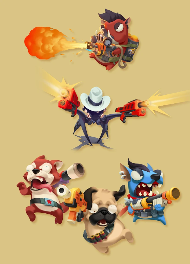 萌鸡敢死队, Liam Wang-花瓣网