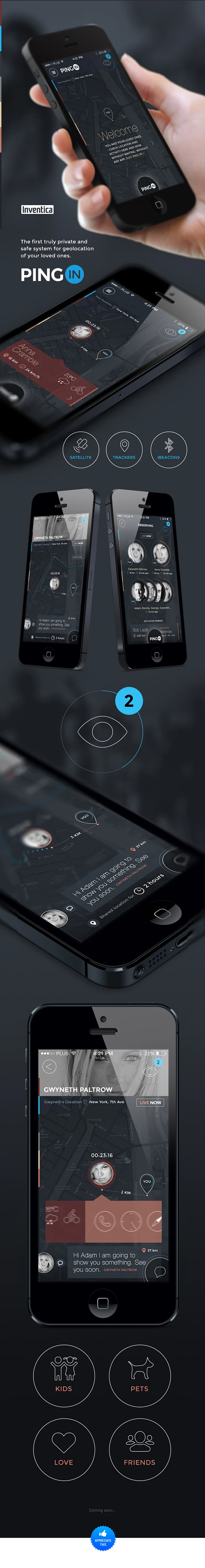 Just Ping In. on Behance图片_icon图片素材-花瓣网