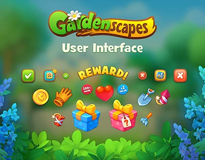 Wildscapes User Interface-花瓣网