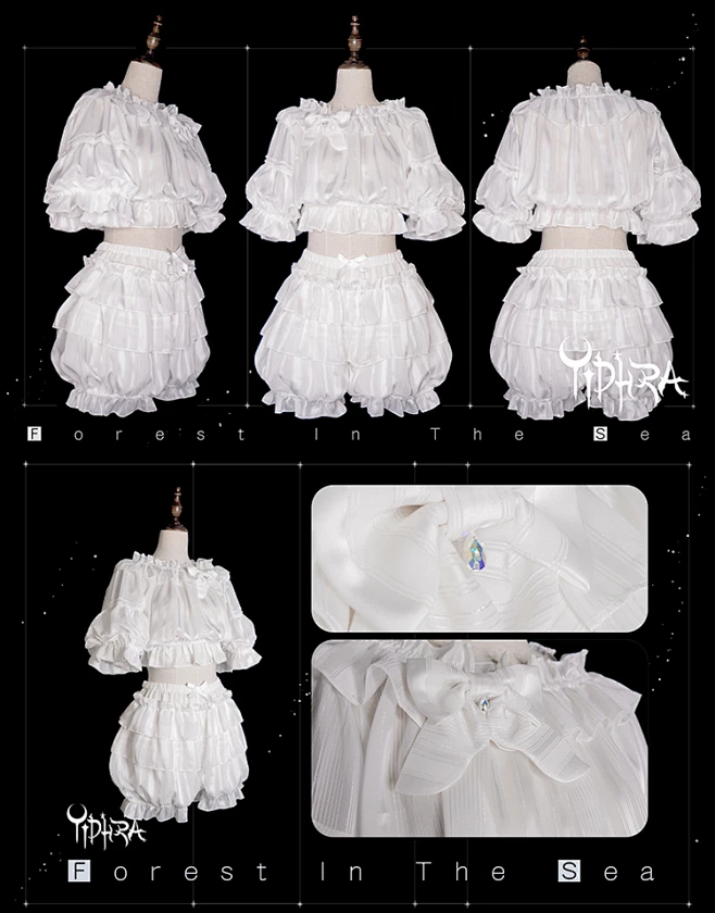 Yidhra原创{海之森)Lolita内搭衬衣&南瓜裤 【现货】-淘宝网-花瓣网