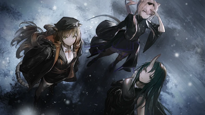 __hoshiguma_swire_and_lin_yuhsia_arknights_drawn_by_liduke ...