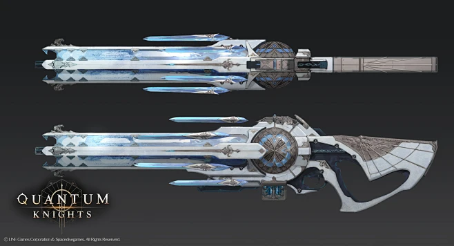 quantum knights(퀀텀나이츠)_ weapon_concept-花瓣网