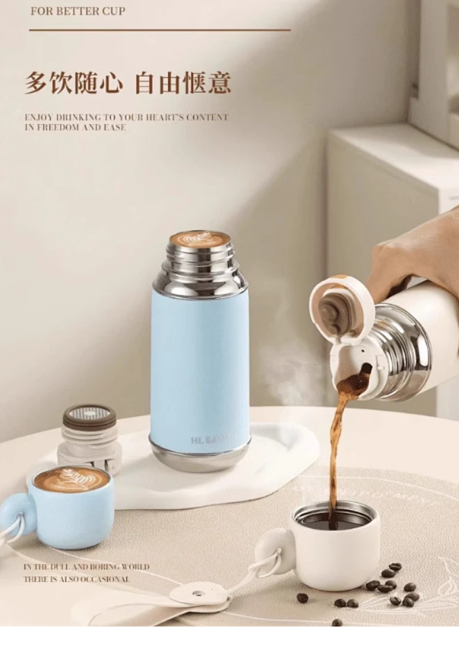 小立保温杯316不锈钢杯盖水杯子女生学生简约ins风提绳便携高颜值-tmall.com天猫-花瓣网