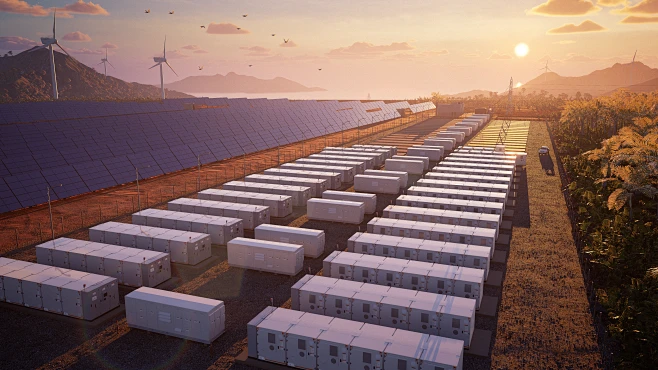 3d animation 3D Render photorealistic Unreal Engine Solar energy ...