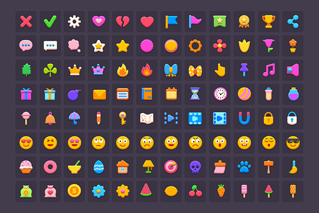 Flat icons
