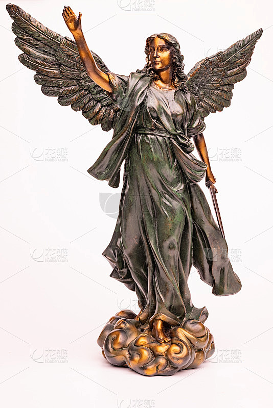 古希腊胜利女神耐克的雕像素材-花瓣网