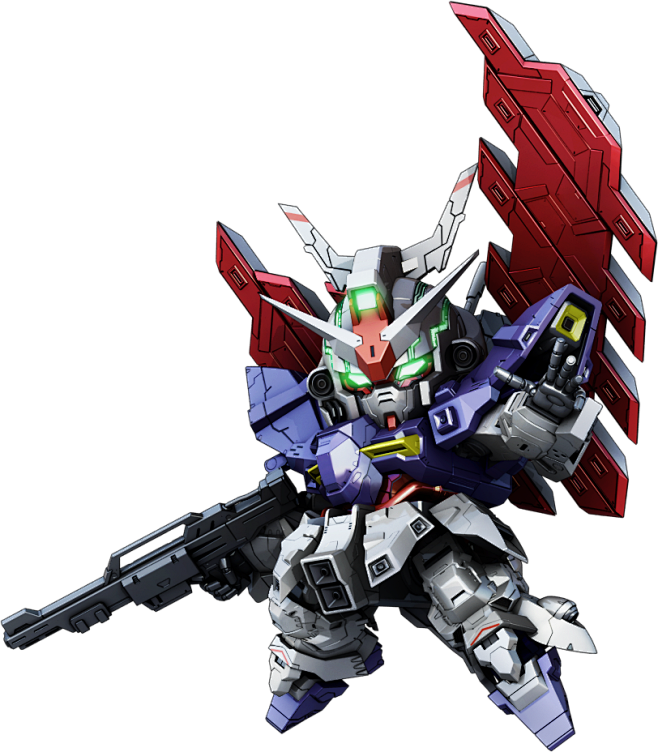 高达_MOON敢达 1256多姿态进攻 精神感应板冲撞 精神感应板射击 Moon Moon