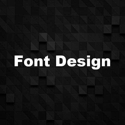font design