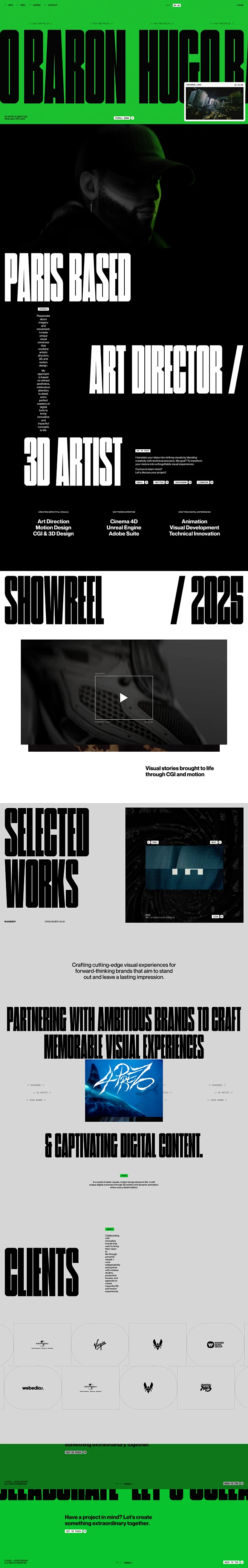Hugo Baron - Portfolio-花瓣网
