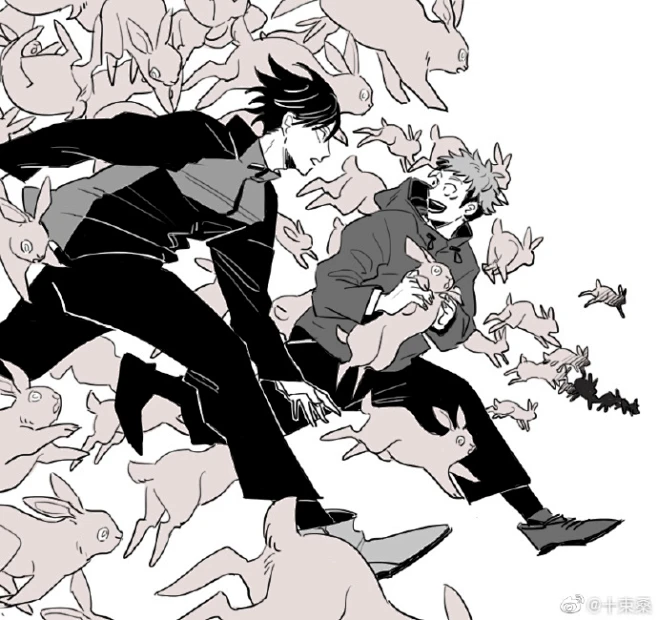 #咒术回战##伏黑惠# 惠与式神的相处日常 【P：3522035】 -花瓣网