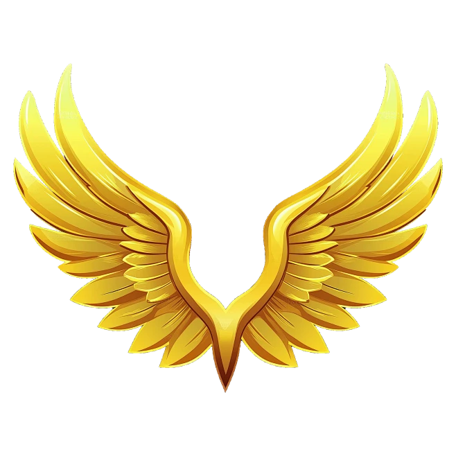 lxeghat55_Random_logo_wings_design_commercial_use_blank_backgro ...